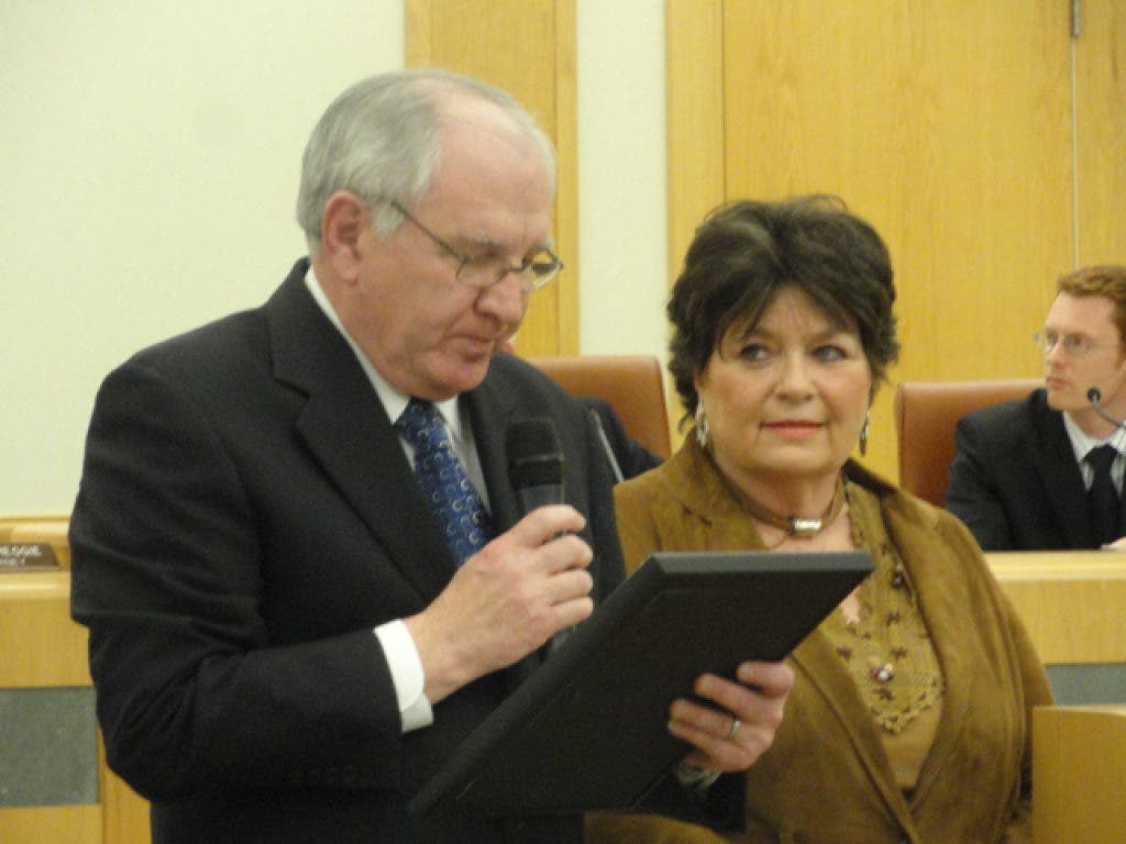 Bob and Sharon Dierberg At Chesterfield Council Meeting | Chesterfield ...