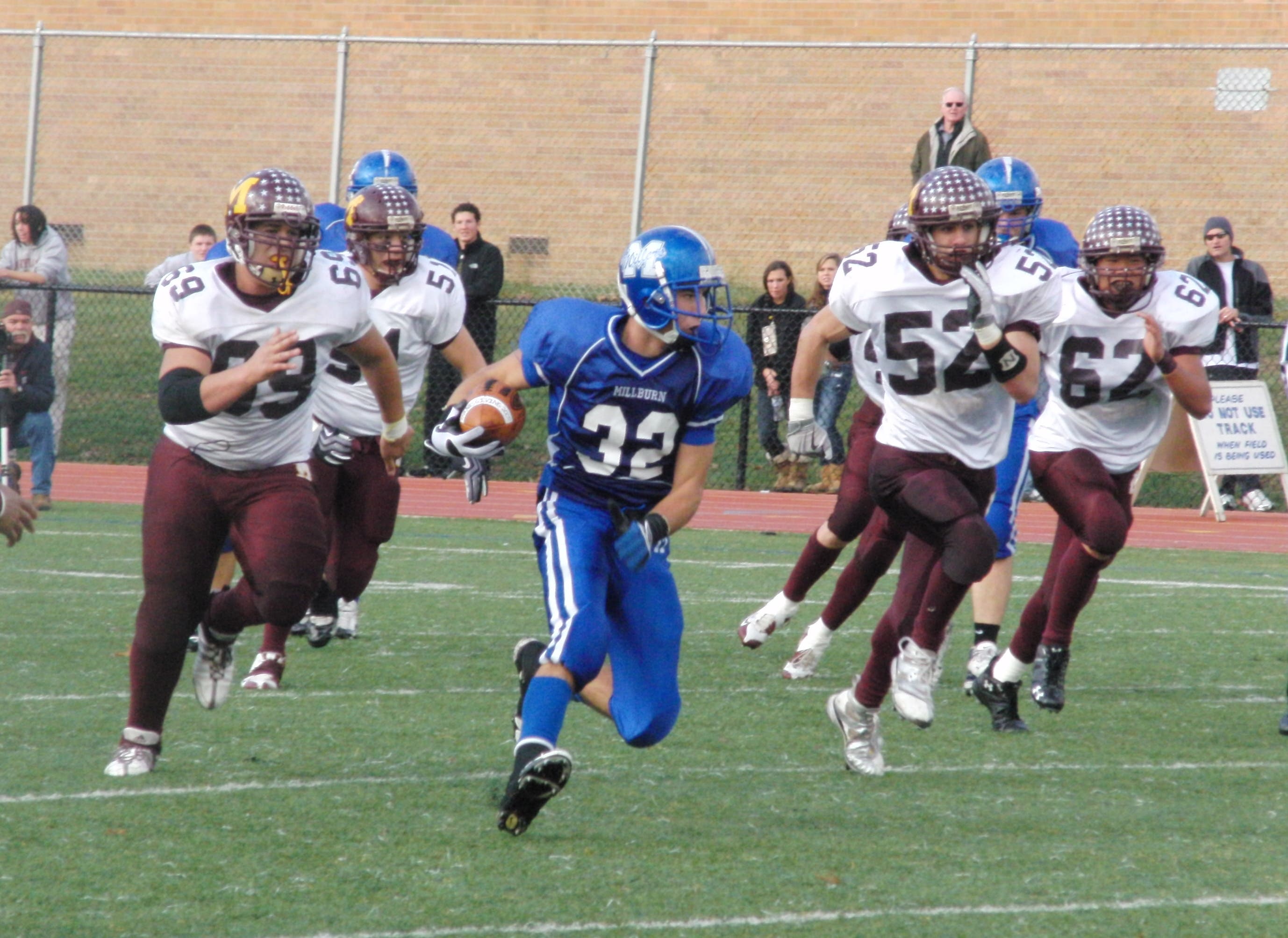 Miller Football Ends on Sour Note | Millburn, NJ Patch