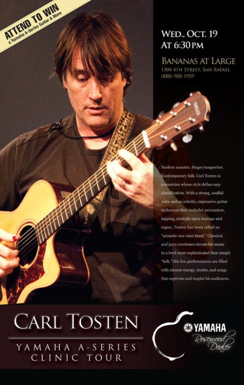Yamaha A-Series Guitar Clinic | San Rafael, CA Patch