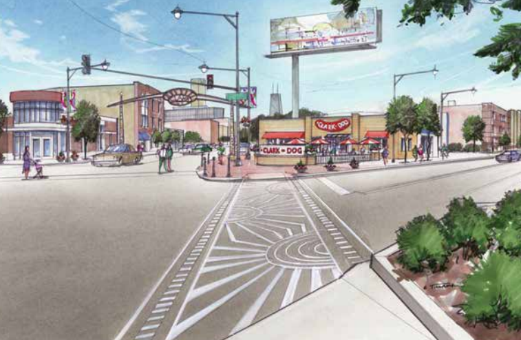 Bump Outs, Bike Lanes, Cobblestone on Clark: Vote Now | Lakeview, IL Patch