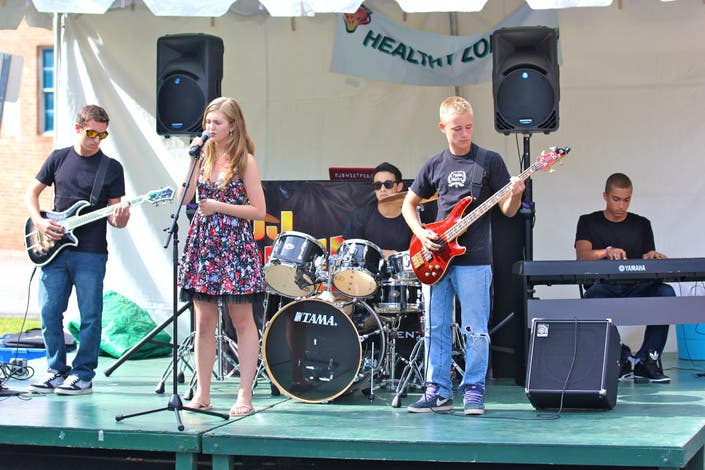 PHOTOS: Local Teen Band Performs at Celebrate Gaithersburg Festival ...