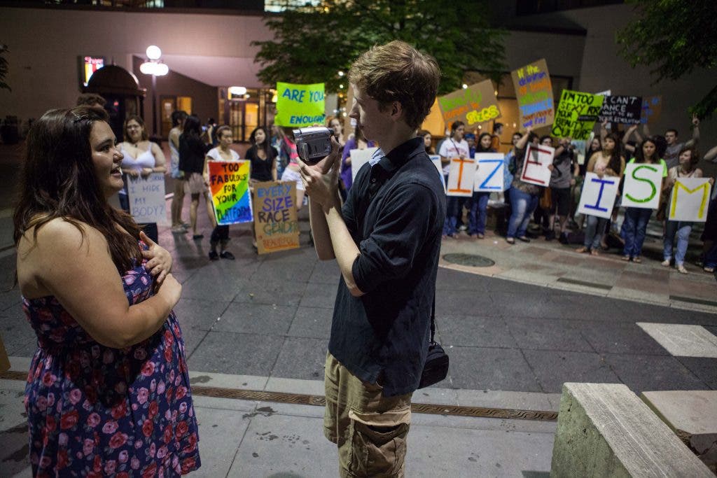 (PHOTOS) Iowa City Protesters Rally Against Union Bar, Size ...