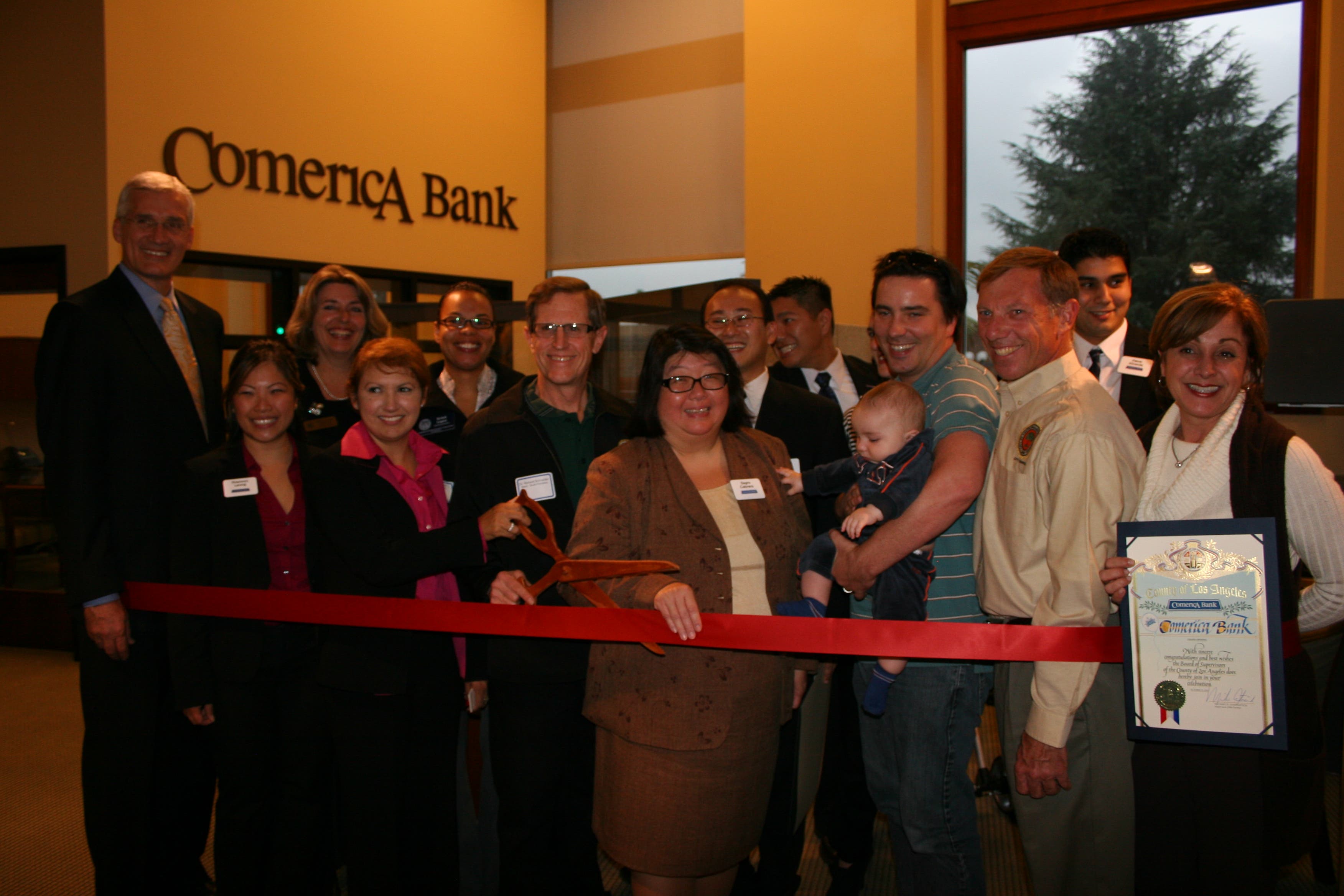 Photo Gallery: Community Celebrates Comerica Bank Grand Opening | South ...