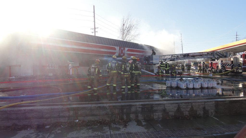 Circle K Gas Station Destroyed By Fire | St. Peters, MO Patch