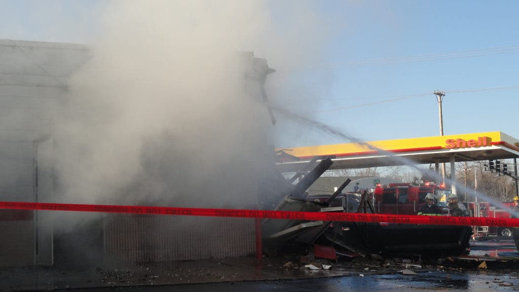 Circle K Gas Station Destroyed By Fire | St. Peters, MO Patch