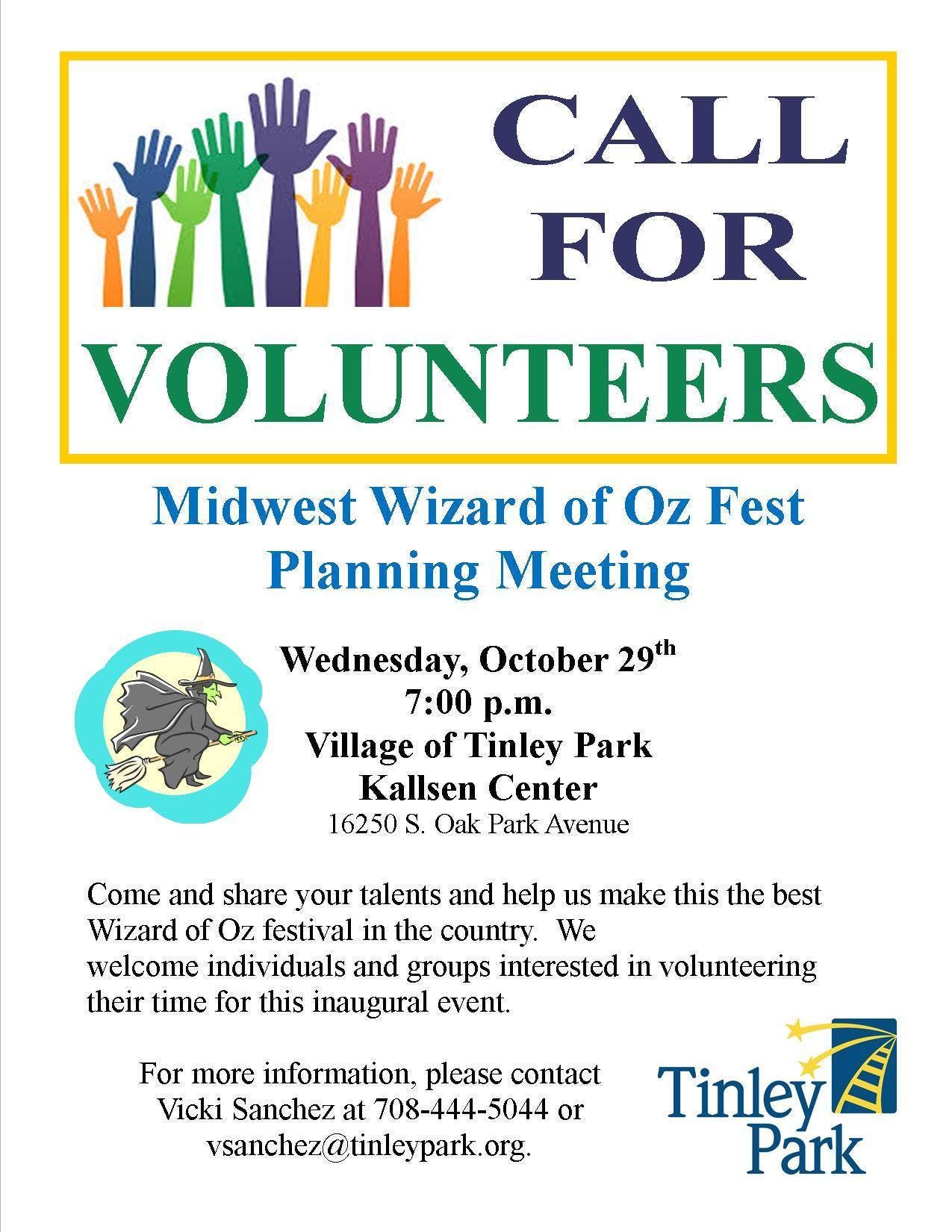 Fan of the 'Wiz'? Volunteers Needed to Plan Inaugural 'Wizard of Oz ...