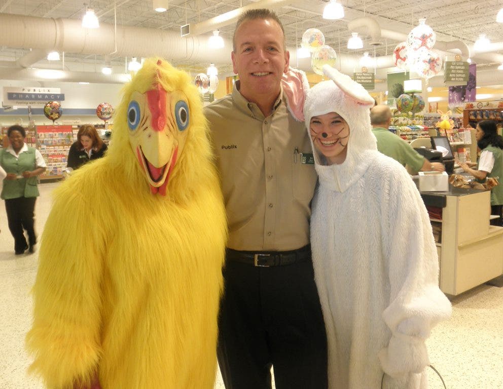 Easter Bunny at Medlock Corners Publix | Johns Creek, GA Patch