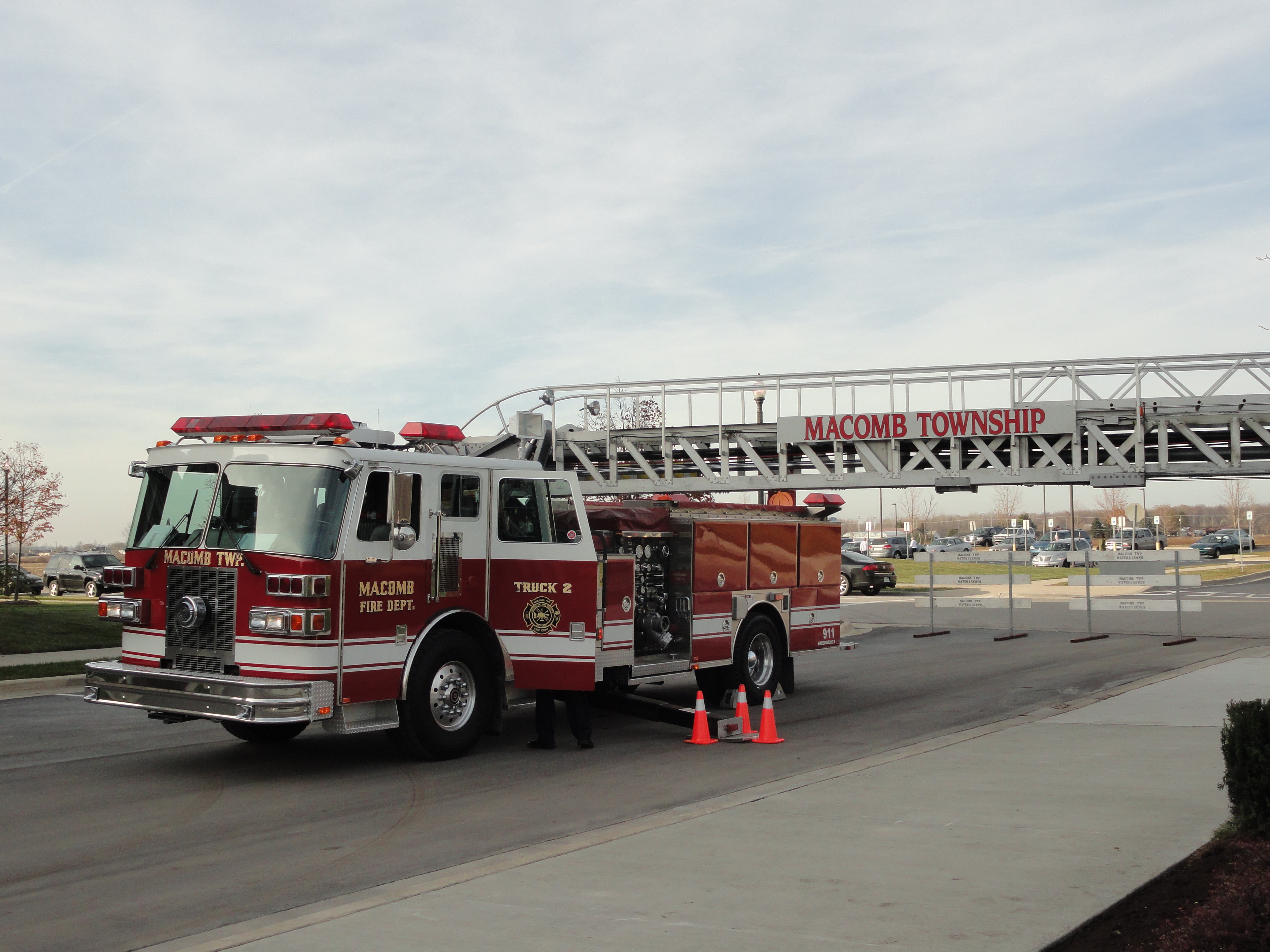 Where in the World is Fire Truck No. 2? Check the GPS | Macomb Township ...