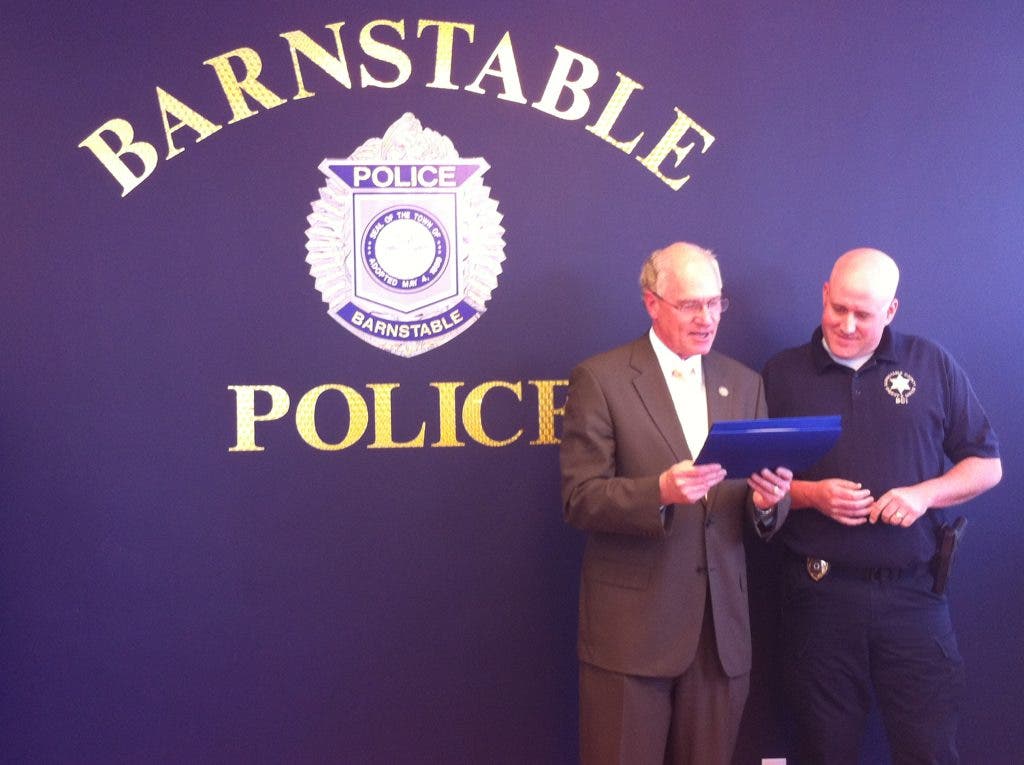 Keating Recognizes Barnstable Police Detective, Law Enforcement for ...