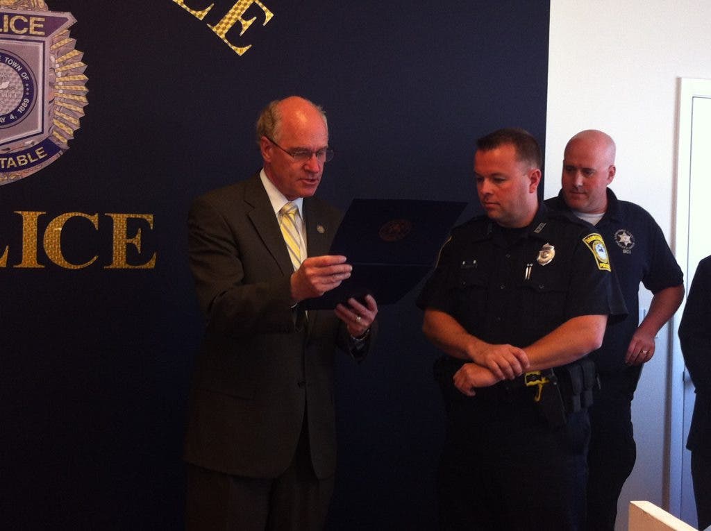 Keating Recognizes Barnstable Police Detective, Law Enforcement for ...