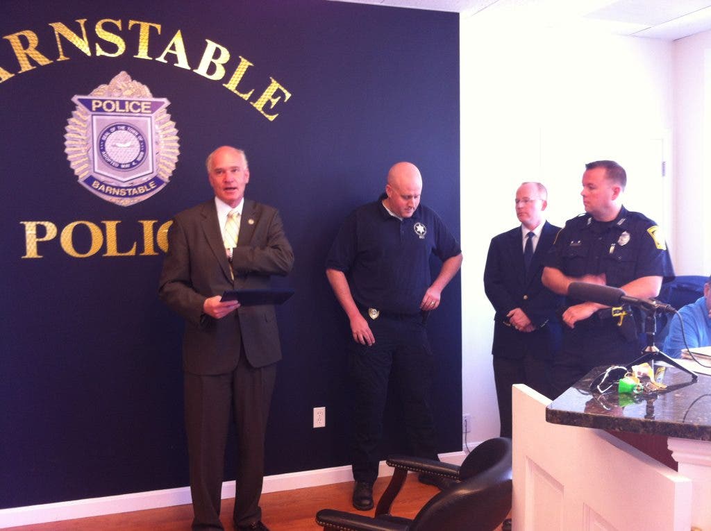 Keating Recognizes Barnstable Police Detective, Law Enforcement for ...