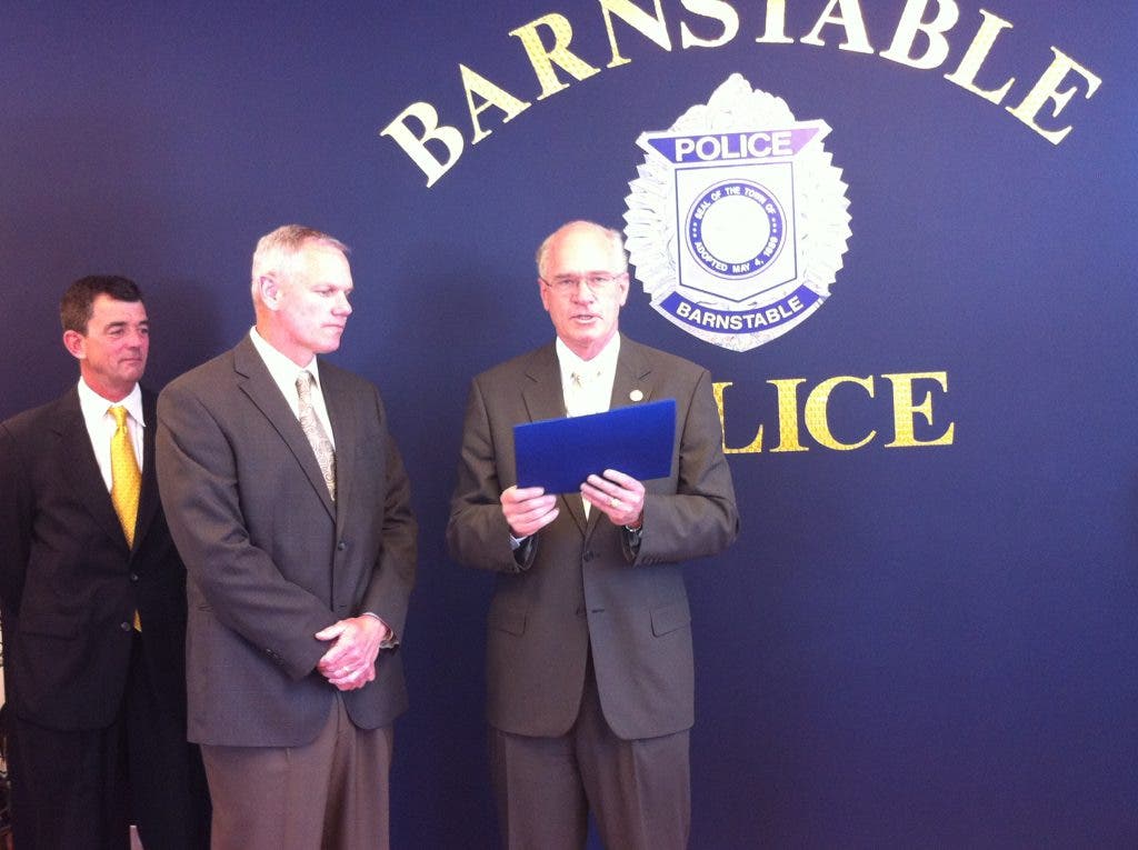 Keating Recognizes Barnstable Police Detective, Law Enforcement for ...