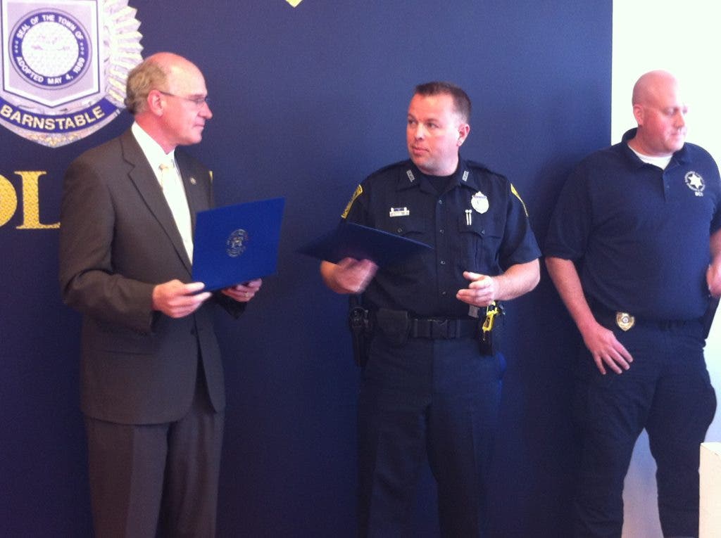 Keating Recognizes Barnstable Police Detective, Law Enforcement for ...