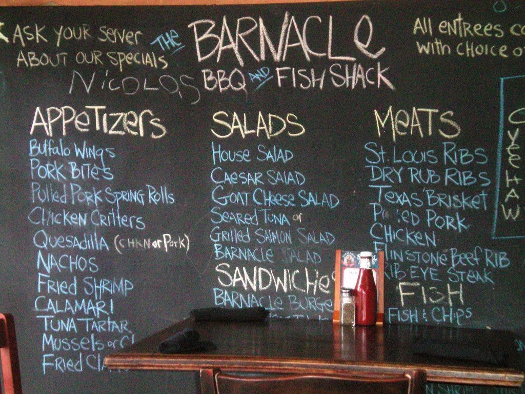 Barbeque & Seafood Star at The Barnacle | Larchmont, NY Patch