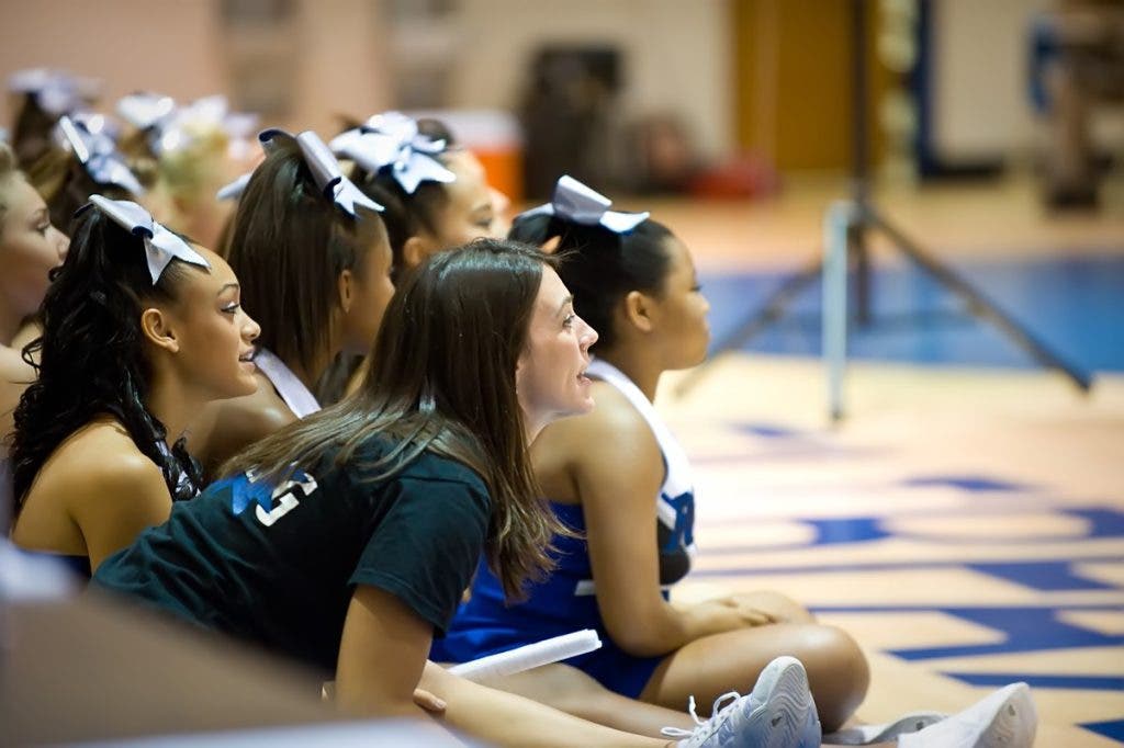 PHOTOS: Freshman, JV Cheer No. 1 at Rebel Rally | Fairfax City, VA Patch