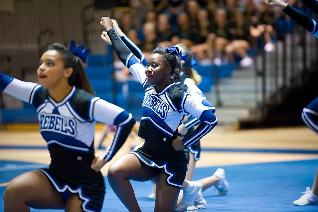 PHOTOS: Freshman, JV Cheer No. 1 at Rebel Rally | Fairfax City, VA Patch