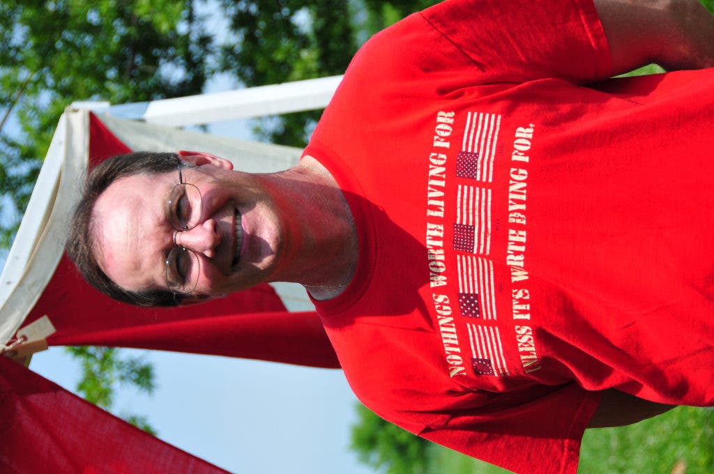 Edgemere 'Flag Guy' Shares His Love of Red, White, Blue | Dundalk, MD Patch