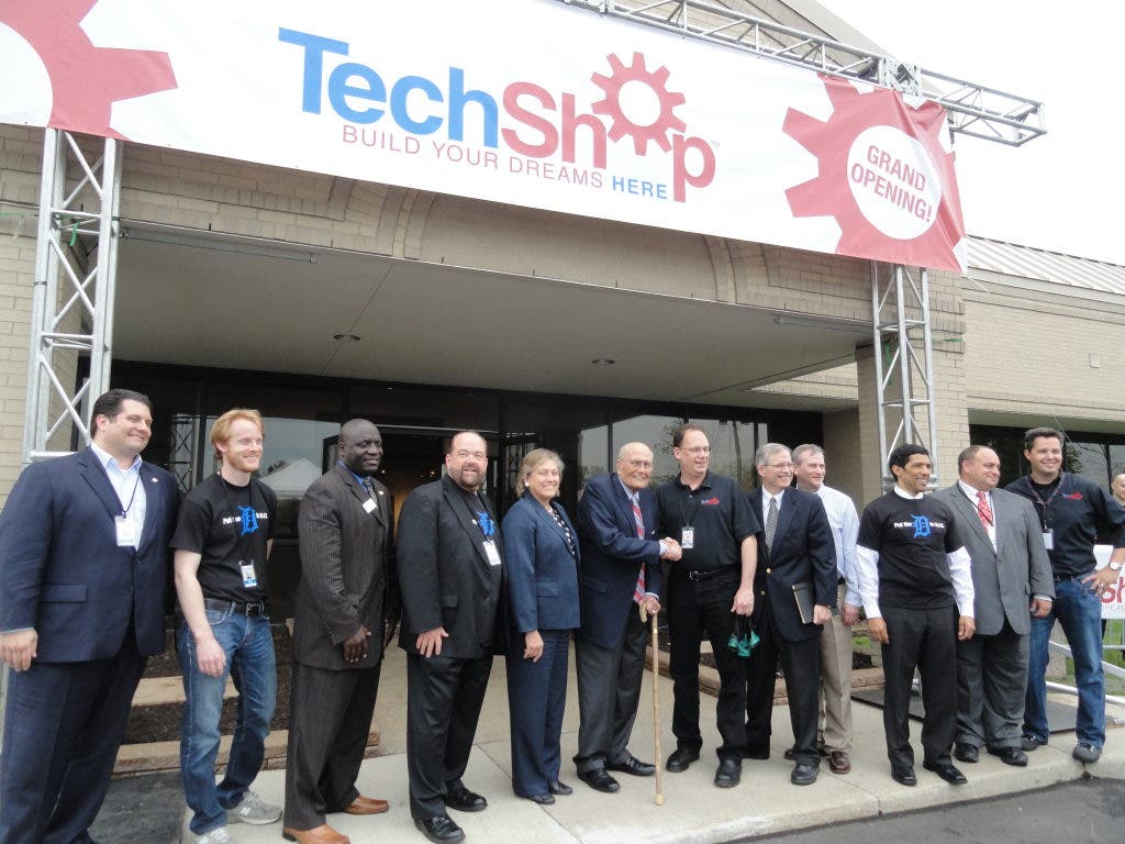 WATCH: TechShop Wows With Unique Ribbon Cutting Ceremony | Dearborn, MI ...
