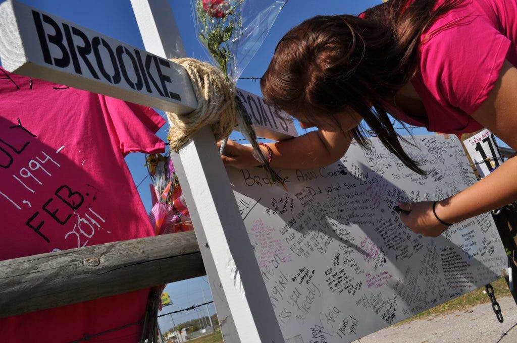 Bullring Memorial for Brooke Ann Coats Grows as Mourners Prepare To ...