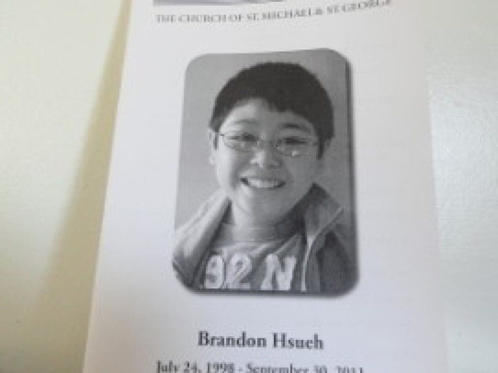 Brandon Hsueh (July 24, 1998 - September 30, 2011) | University City ...