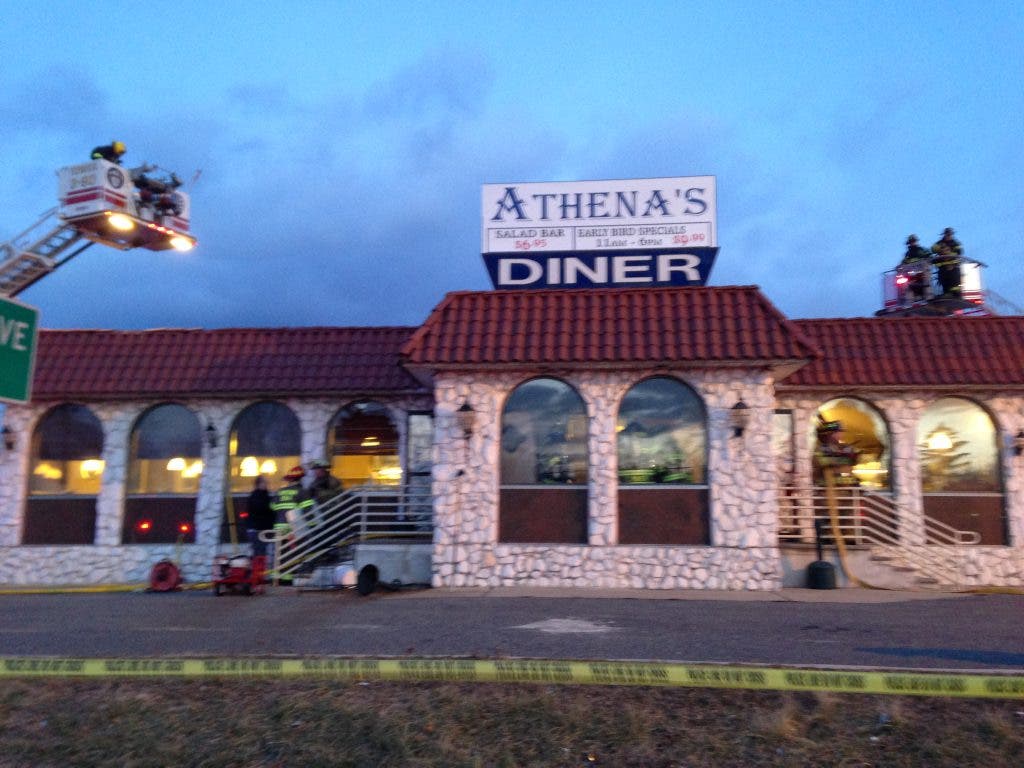 UPDATE: Roof Work Started Athena Diner Fire | Howell, NJ Patch