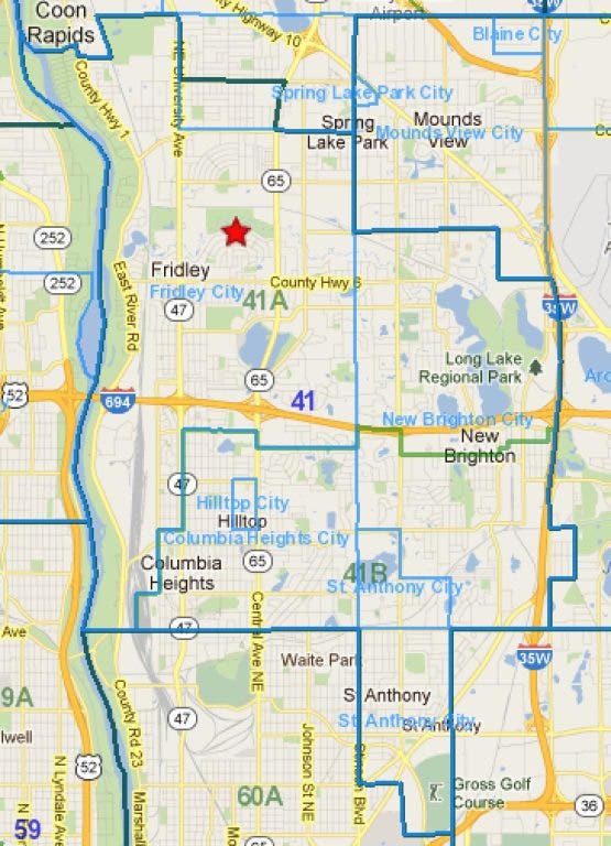 SEE New Redistricting Maps: A Unified Fridley | Fridley, MN Patch