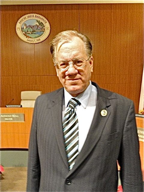 Gary Thompson Resigns as City Councilman | Rancho Santa Margarita, CA Patch