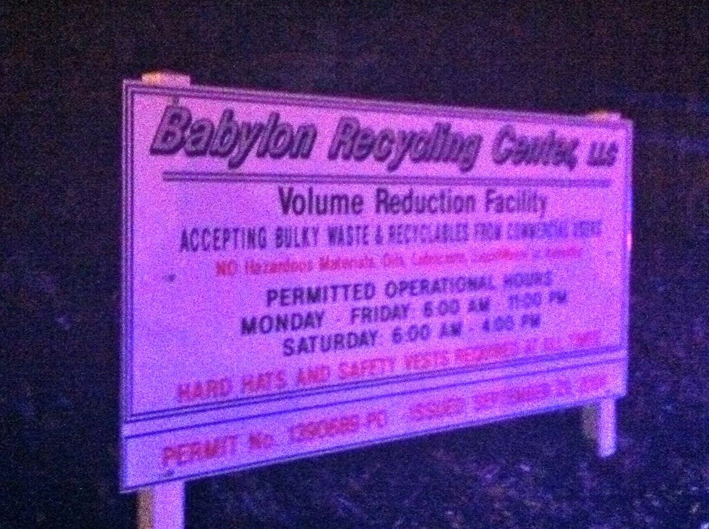 Fire At Babylon Recycling, No Injuries Reported | Suffield, CT Patch