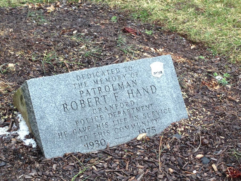 Remembering Patrolman Robert F. Hand | Cranford, NJ Patch