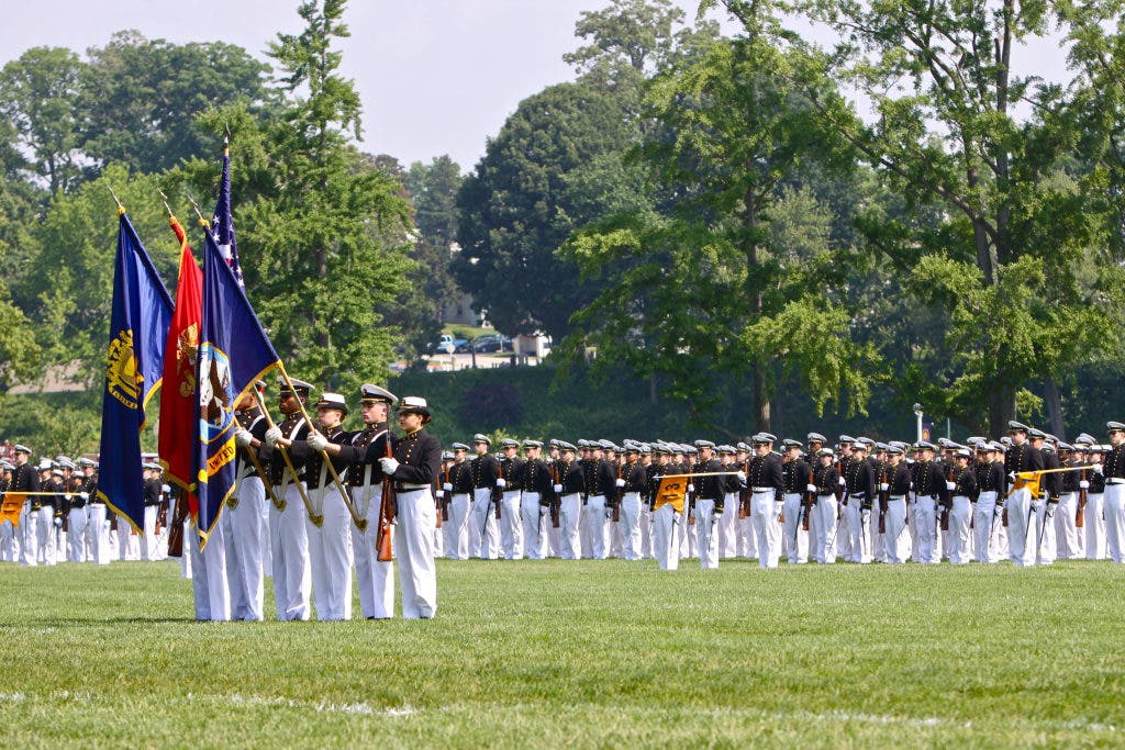 Color Parade Honors Naval Academy Companies | Annapolis, MD Patch