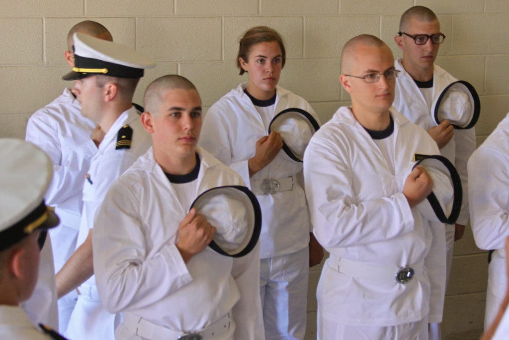 Incoming Plebe Class Arrives at U.S. Naval Academy for Induction Day ...