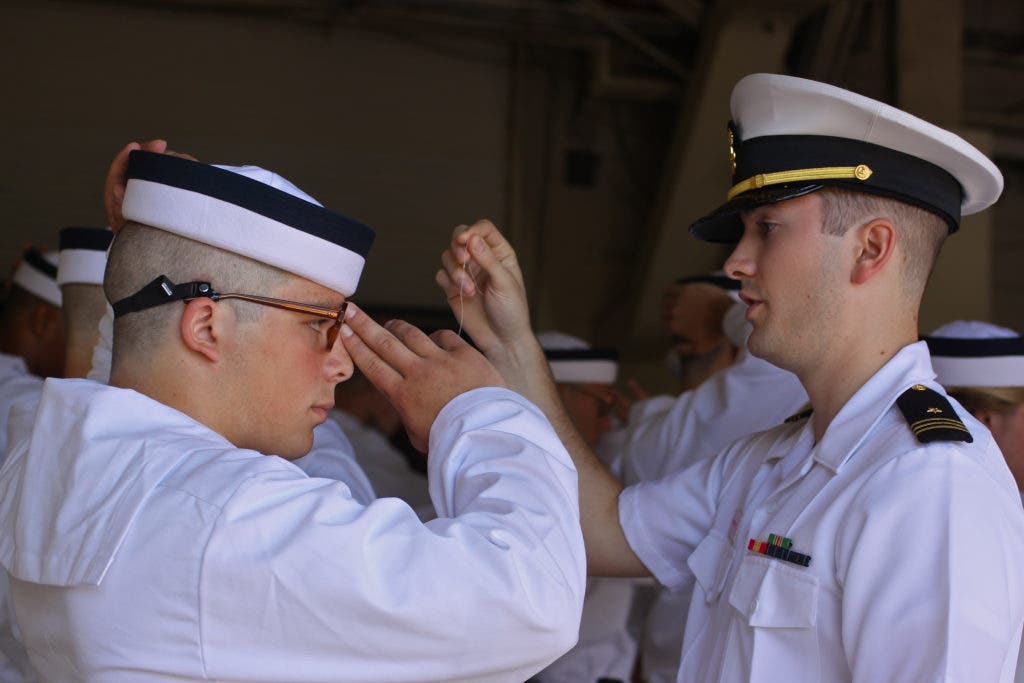 Incoming Plebe Class Arrives at U.S. Naval Academy for Induction Day ...