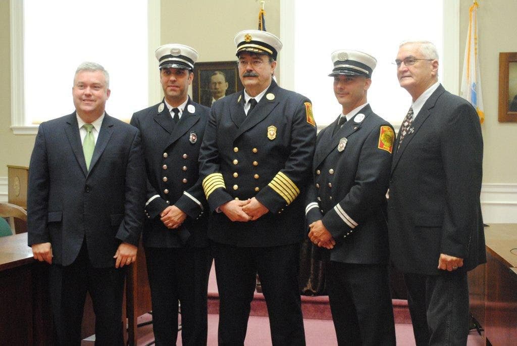 Two Melrose Firefighters Receive Promotions | Melrose, MA Patch