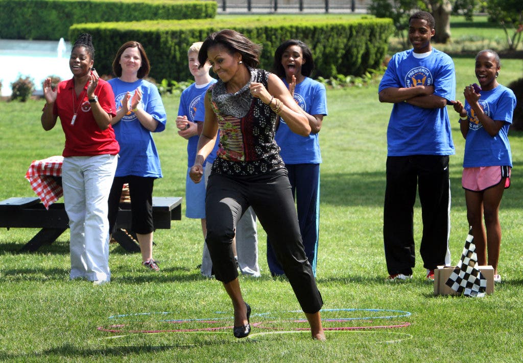 Raising Free-Range Kids: Michelle Obama Combats Childhood Obesity ...