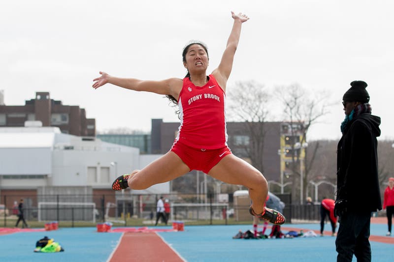 Stony Brook track and field teams open outdoor season | Three Village ...
