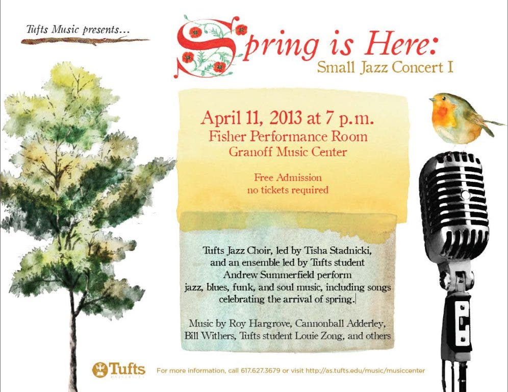 Small Jazz Concert I: Spring is Here | Somerville, MA Patch