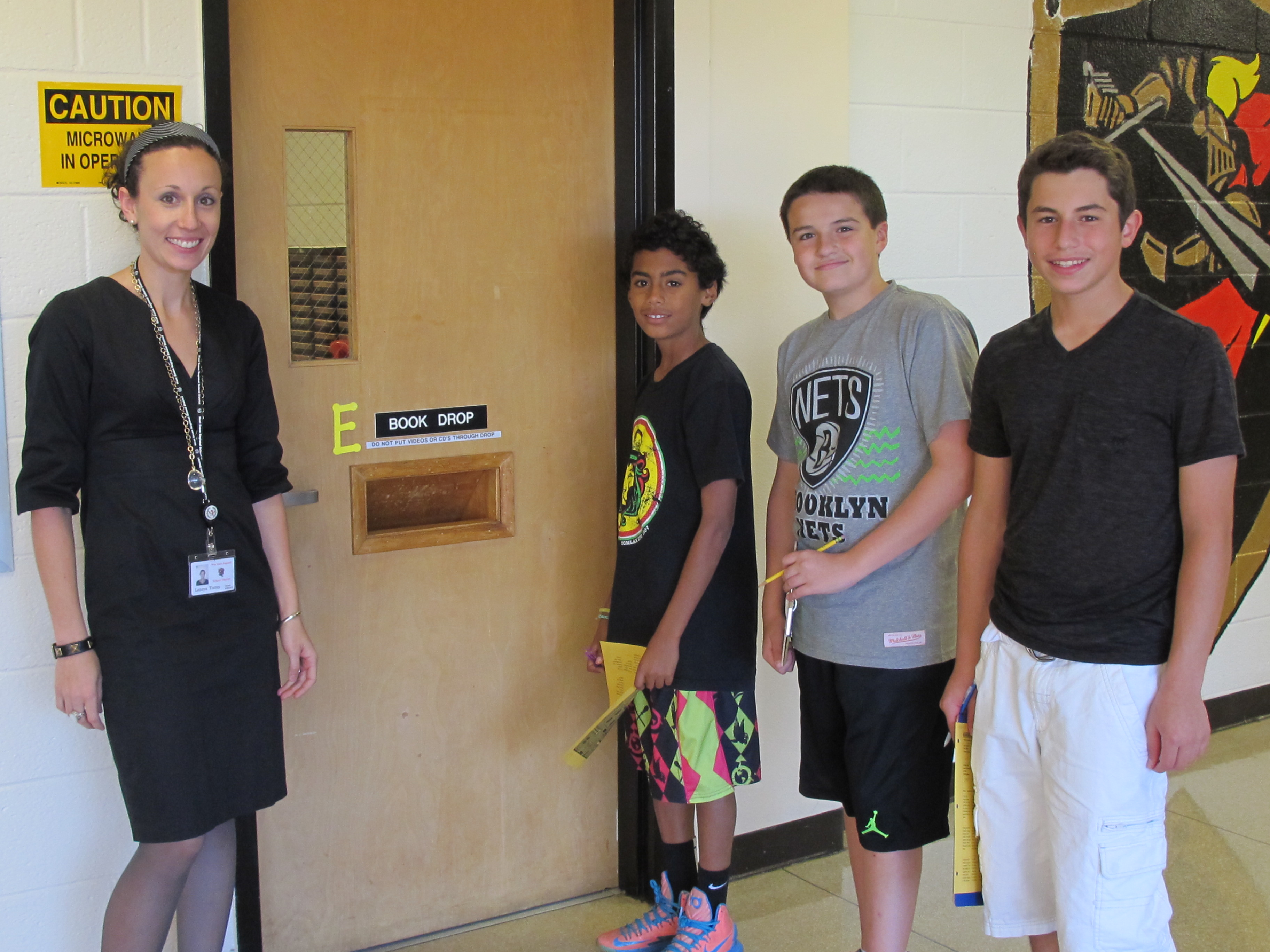 New West Essex Seventh Graders Enjoy Library Scavenger Hunt | Caldwells ...