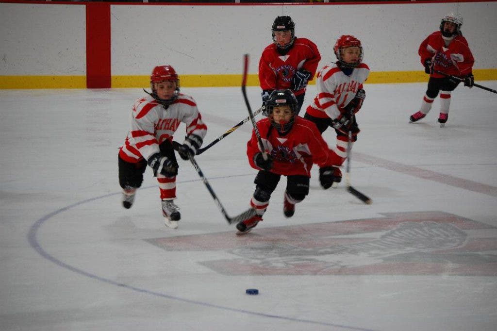 Tewksbury Redmen Mites Hockey Team Continue Winning Streak - Sweep ...