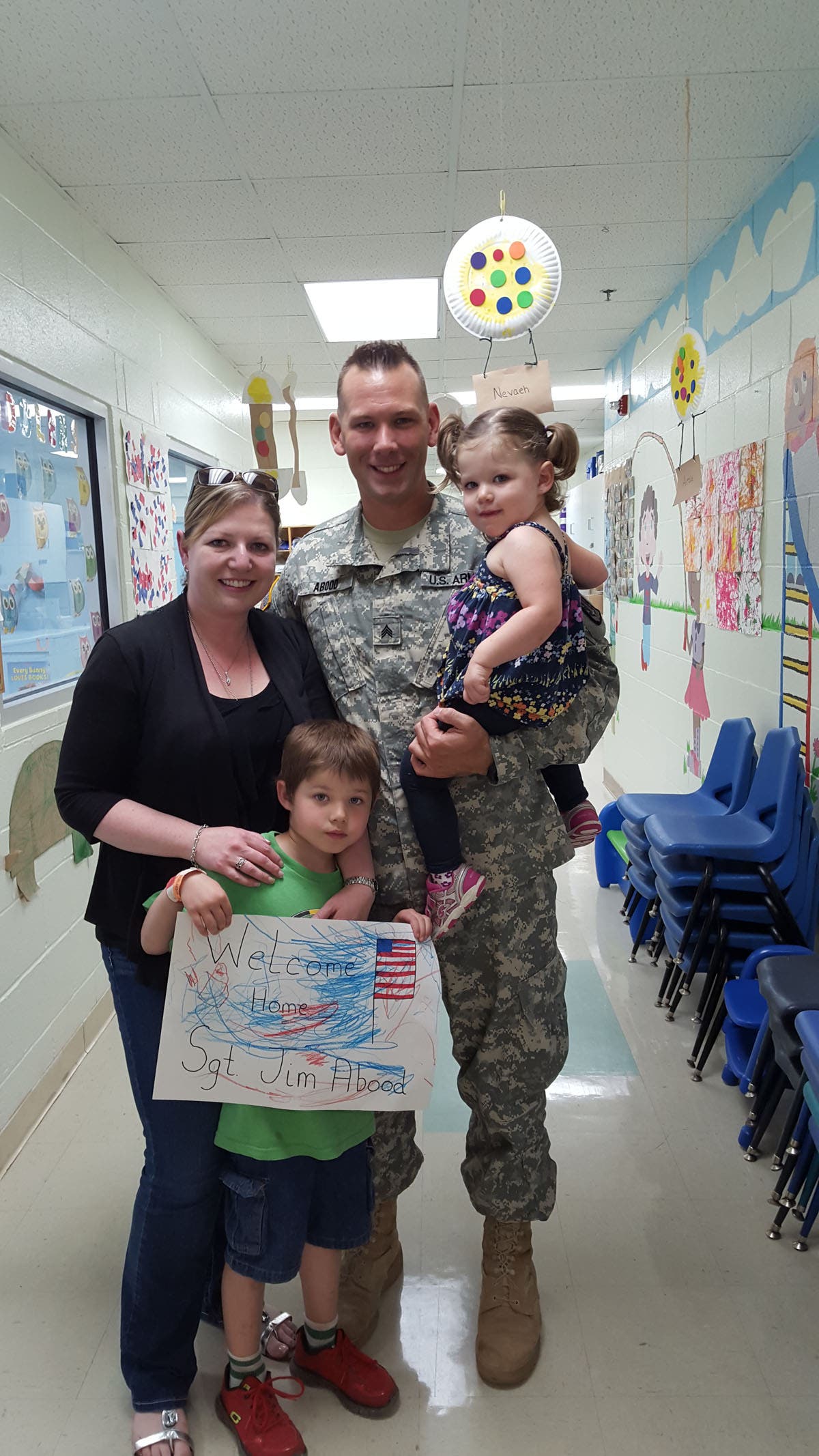 Returning Army Sergeant Surprises Kids In Hillsborough | Hillsborough ...