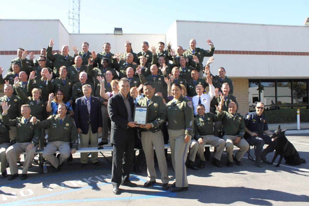 Head of CHP Presents Award to Temecula Area Office | Temecula, CA Patch