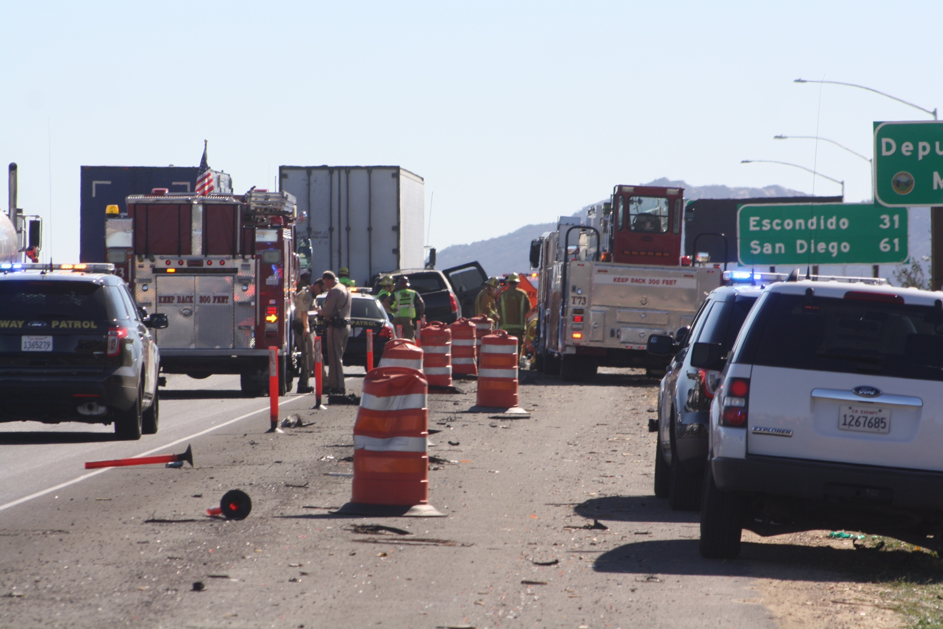 Man Dies in Crash With Big Rig on I-15 at Murrieta-Temecula Border ...