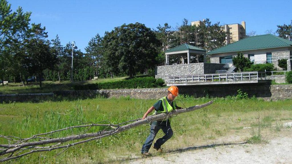Facelift Begins For Social Park | Woonsocket, RI Patch