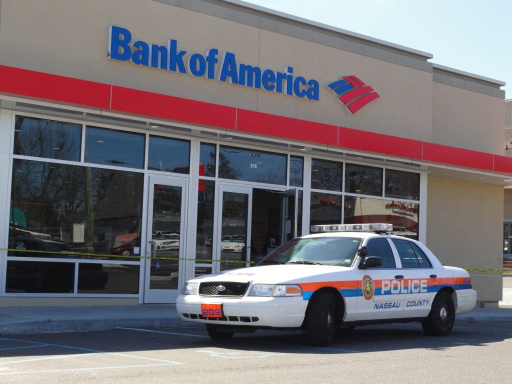Police Blotter: Bank Robbed, Fence Spray Painted | Syosset, NY Patch