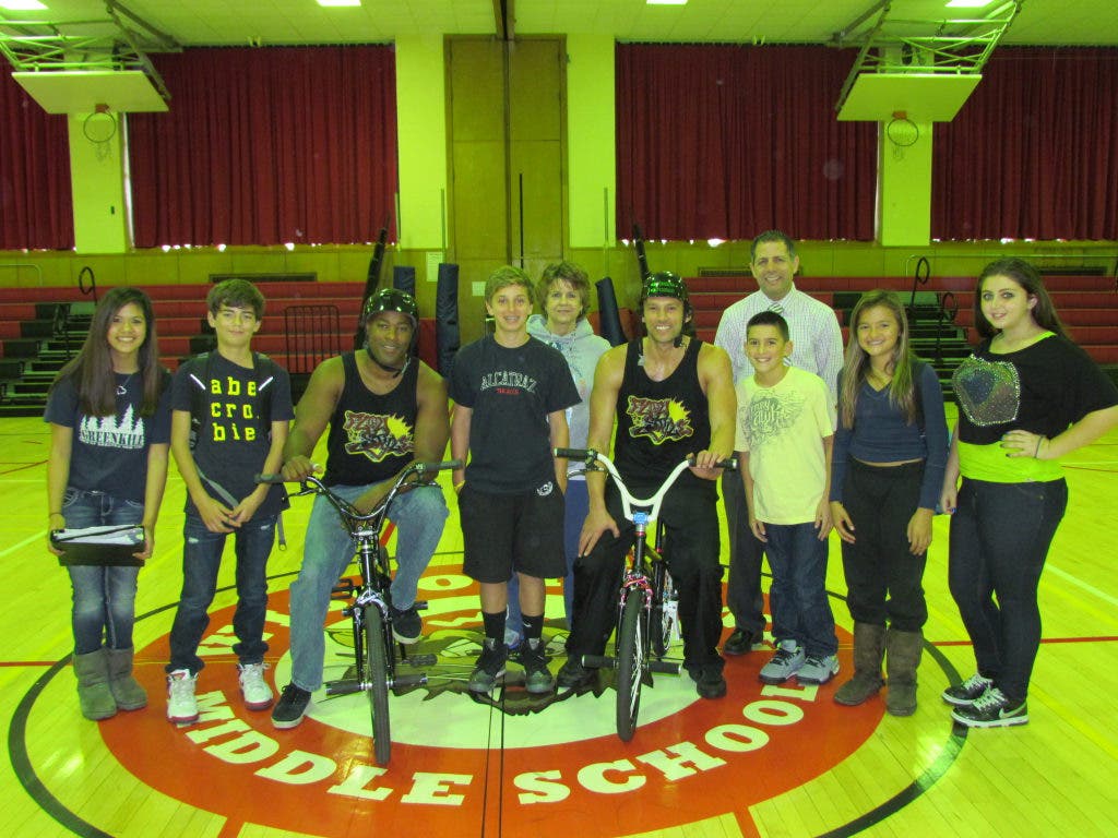 Salk Middle School Students 'Rise' to the Occasion | Levittown, NY Patch
