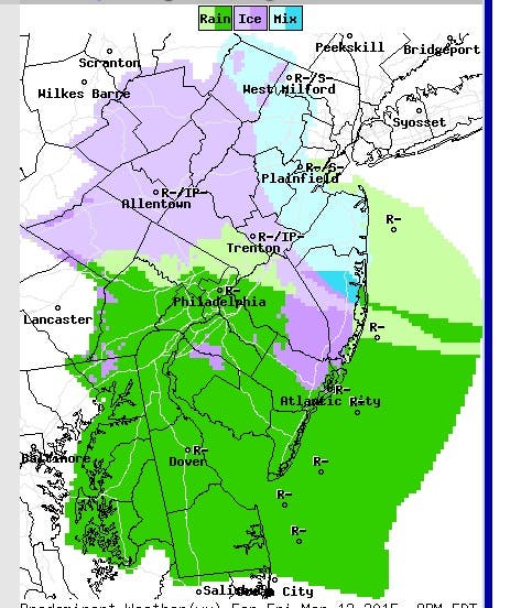 Hazardous Weather Warning For Pennsylvania Weekend | Doylestown, PA Patch