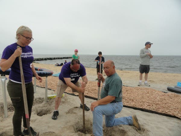 Alexandra's Playground Now A Reality At Butler Beach In Bayville ...