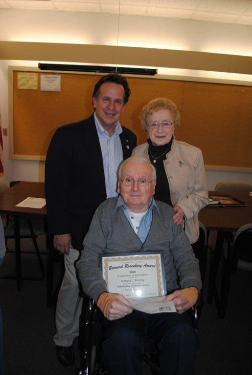 Rooney Honored With Bernard Rosenberg Award | Woodbury, CT Patch