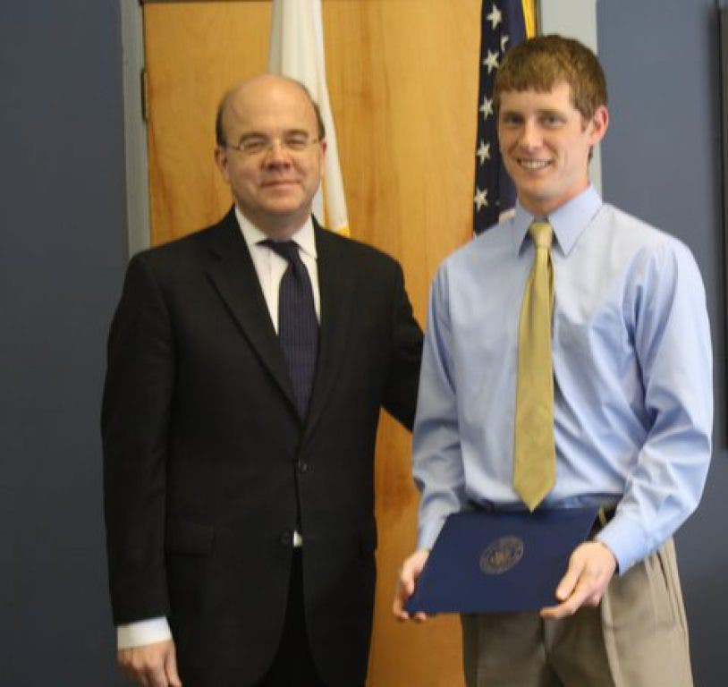 Naval Academy Appointee William Hegarty Recognized by Congressman ...