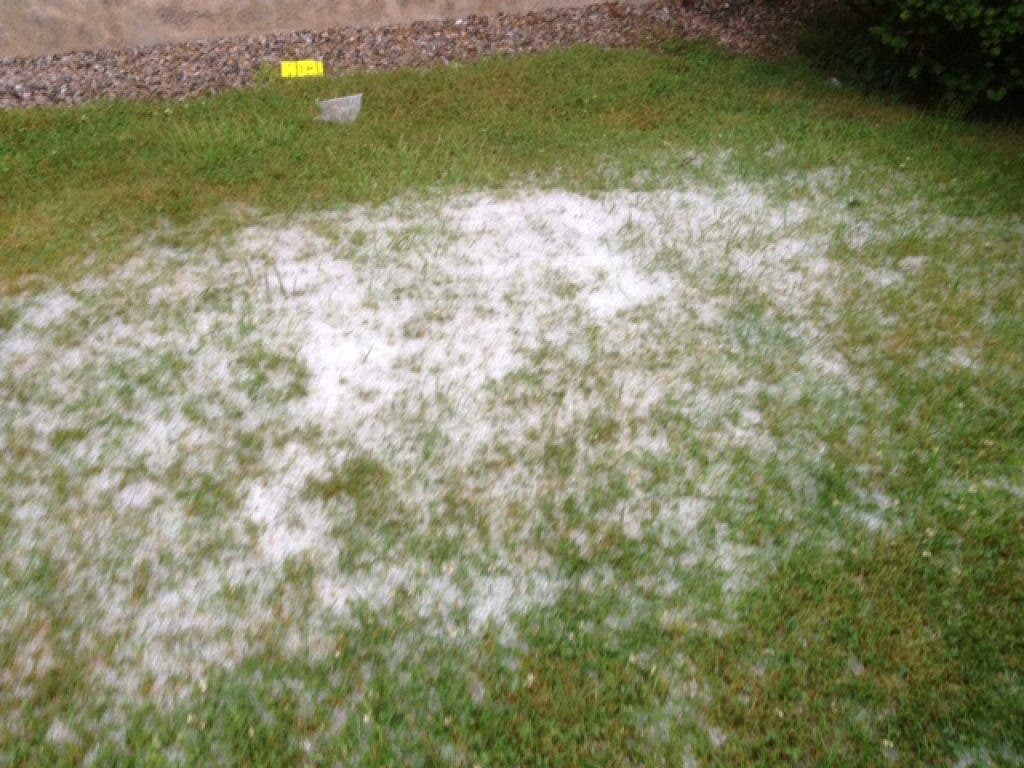 IMAGE: Summertime Hail | Shrewsbury, MA Patch
