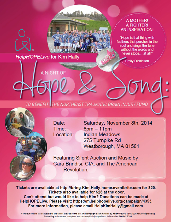 A Night of Hope and Joy to Benefit the Northeast Traumatic Brain Injury ...
